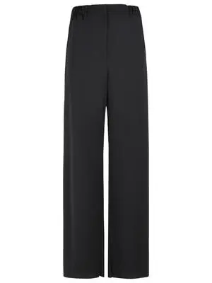 Max Mara Editto Virgin Wool Pants - Black