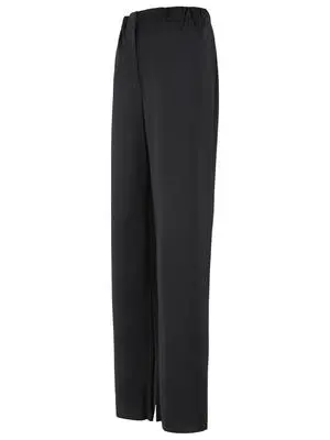 Max Mara Editto Virgin Wool Pants - Black