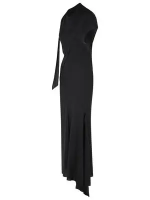 Attico Virgin Wool Midi Dress