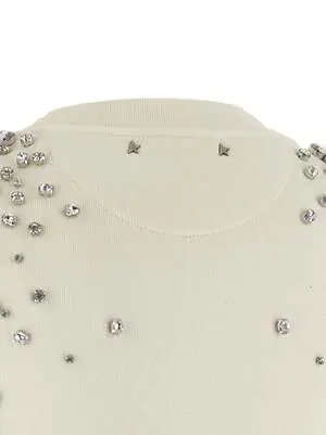 GOLDEN GOOSE Embellished Crystal Sweatshirt