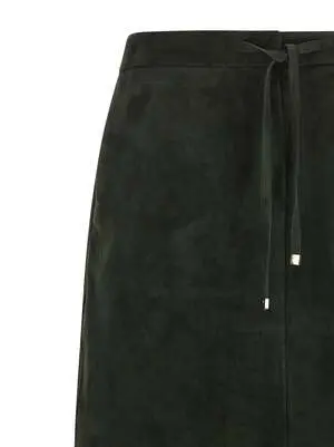 Max Mara Smmgazza Suede Skirt