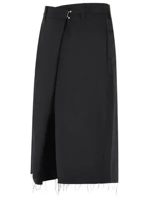 MAISON MARGIELA Cotton Wrap Shorts