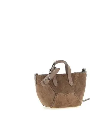 Brunello Cucinelli Micro 'bc Duo' Bag - Brown