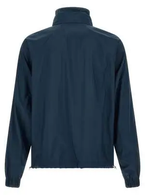 Brunello Cucinelli Lightweight Nylon Zip-up Jacket - Blue
