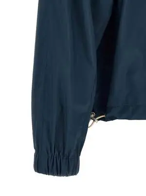 Brunello Cucinelli Lightweight Nylon Zip-up Jacket - Blue
