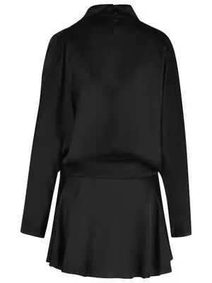 Isabel Marant Étoile Neline Viscose Mini Dress - Black