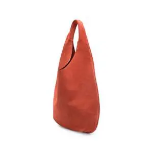 A.p.c. Suede Shoulder Bag - Orange