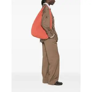 A.p.c. Suede Shoulder Bag - Orange