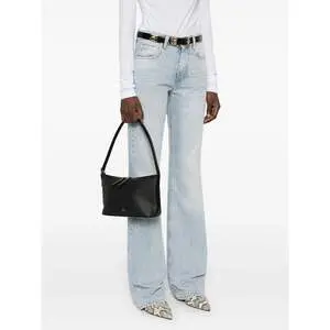 A.p.c. Leather Shoulder Bag - Black