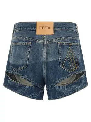 Attico Cut-out Shorts