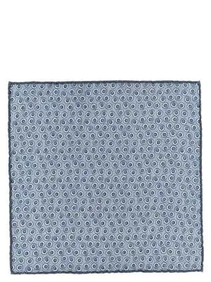 Brunello Cucinelli Polka Dot Pocket Clutch Bag - Blue
