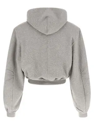 Attico Cropped Hoodie