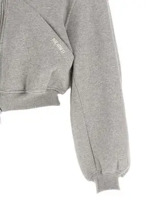 Attico Cropped Hoodie