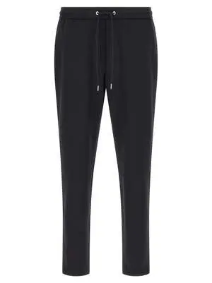 Moncler Logo Patch Joggers - Black