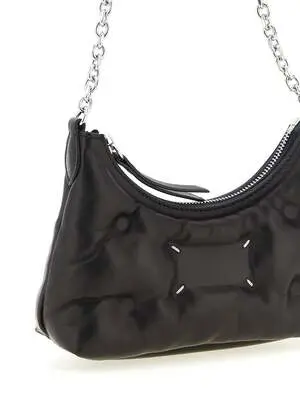 MAISON MARGIELA Glam Slam Hobo Micro Shoulder Bag - Black