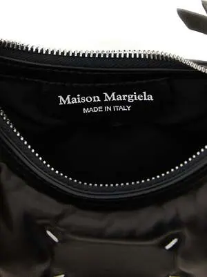 MAISON MARGIELA Glam Slam Hobo Micro Shoulder Bag - Black