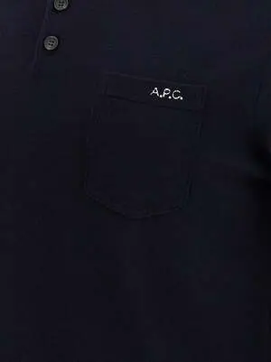 A.p.c. Gide' Polo Shirt - Blue