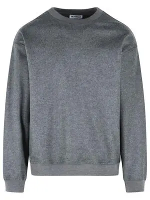 JIL SANDER Wool Sweatshirt - Gray