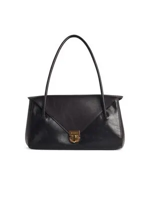 Marni East West Leather Bag - Brown
