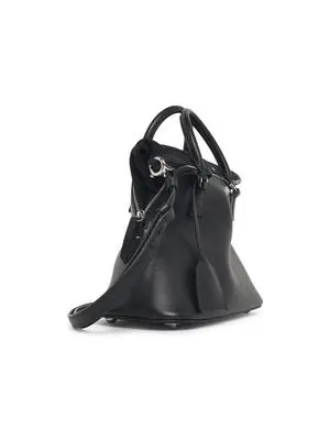 MAISON MARGIELA 5ac Soft Leather Mini Bag - Gray