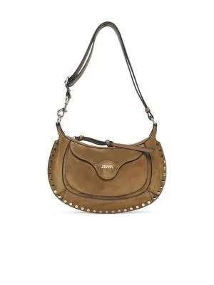 Isabel Marant Étoile Oskan Moon Suede Bag - Cream