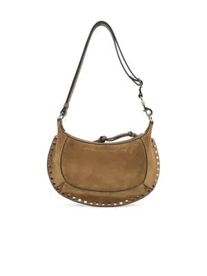 Isabel Marant Étoile Oskan Moon Suede Bag - Cream
