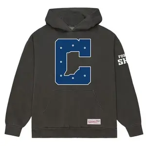 Mitchell & Ness Indianapolis Colts State C Fleece Hoodie - Charcoal
