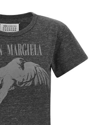 MAISON MARGIELA Graphic Print T-shirt - Gray
