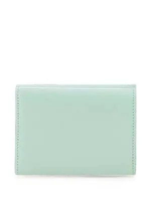 Fendi F-diamond Trifold Wallet - Green