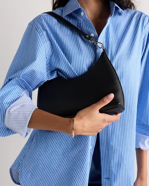 Quince Blair Small Shoulder Bag - Black