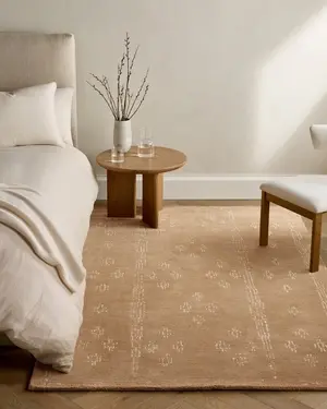 Quince Harlow Wool Rug - Sand