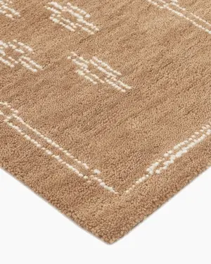 Quince Harlow Wool Rug - Sand