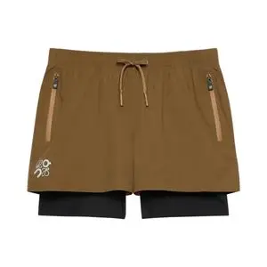 On X Loewe Performance Shorts 'toffee - Brown
