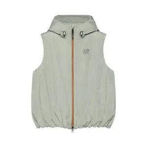 On X Loewe Puffer Vest 'beige/blue - Tan
