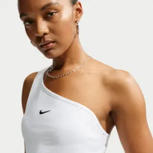 Nike One-shoulder Tank Top - White