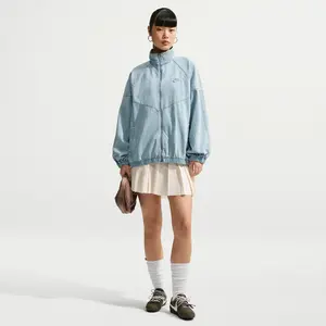 Nike Windrunner Oversized Denim Jacket