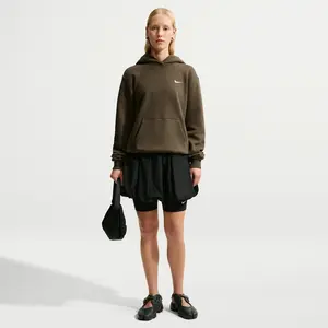 Nike Studio Fleece Medium Weight Pullover Hoodie