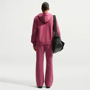 Nike Studio Fleece Lightweight Mid-rise Open-hem Pants