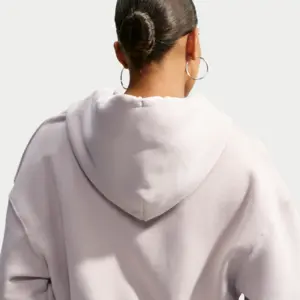 Nike Studio Fleece Oversized Cropped Full-zip Hoodie