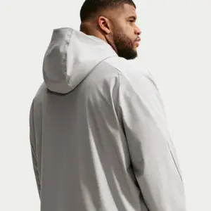 Nike Tech Shori Knit Full-zip Windrunner Jacket - Grey