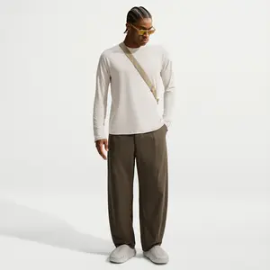 Nike 24.7 Perfectstretch Dri-fit Uv Protection Barrel-leg Pants - Brown