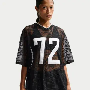 Nike Chill Lace Oversized Jersey - Black