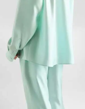 Dolce & Gabbana Silk Twill Jogging Trousers