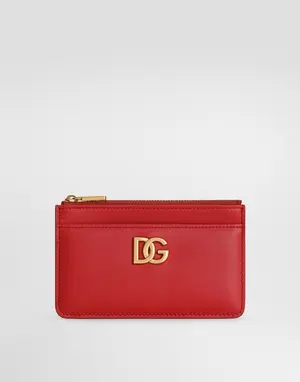 Dolce & Gabbana 3.5 Calfskin Card Holder - Red