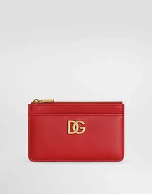 Dolce & Gabbana 3.5 Calfskin Card Holder - Red