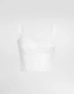 Dolce & Gabbana Bustier - White