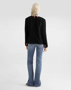 Dolce & Gabbana Carretto-print Silk Satin Top
