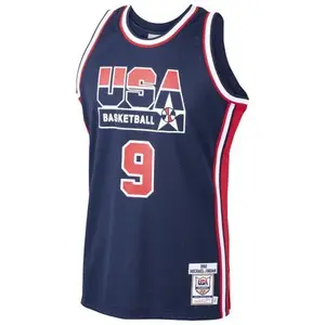 Mitchell & Ness Michael Jordan Usa Basketball 1992 Dream Team Authentic Jersey - Navy