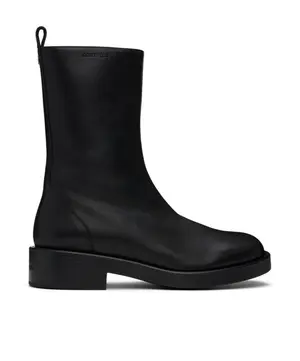 COURREGES Round Toe Rider Boots