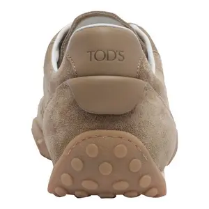 TOD'S Logo-debossed Suede Lace-up Sneakers